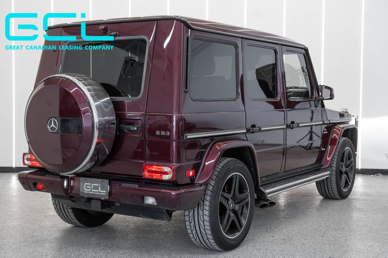 2017 Mercedes Benz G63 AMG | GCL - Great Canadian Leasing Company ...