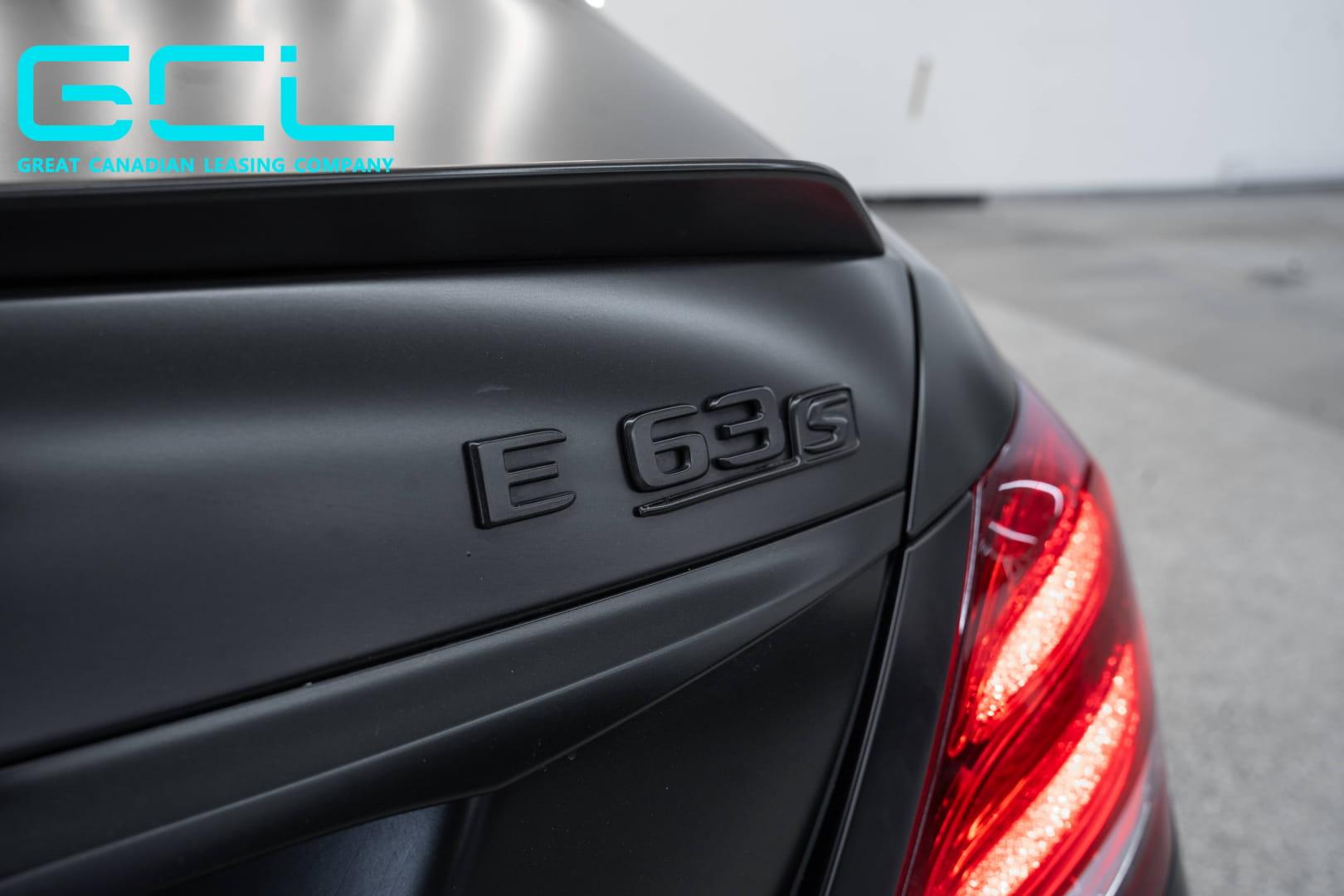 2019 Mercedes Benz E63S AMG | GCL - Great Canadian Leasing Company ...