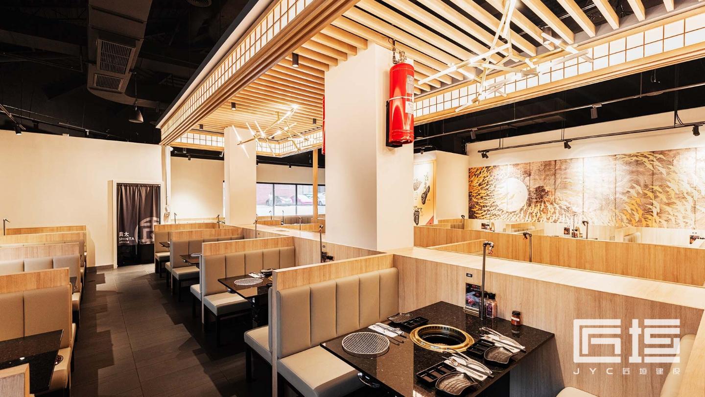 密西沙加日本烤肉店设计装修 - Shinta Japanese BBQ | 匠垣建设JYC