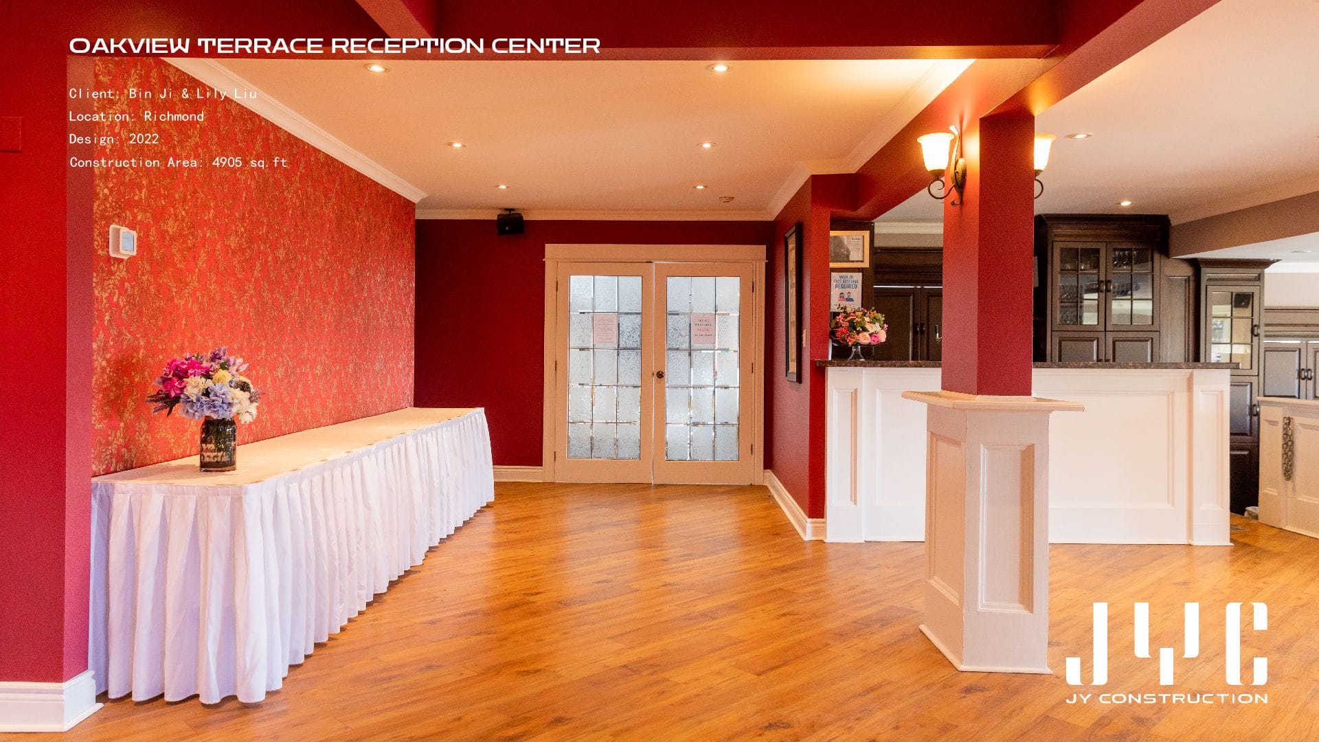 Richmond Event Venue Design - Oakview Terrace Reception Centre | JY ...