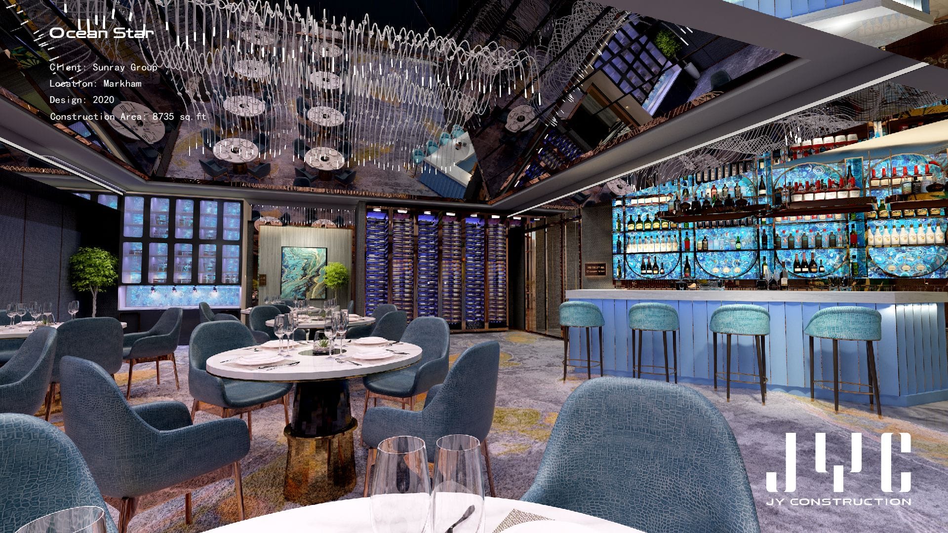 Markham Luxurious Entertainment Club Commercial Renovation - Ocean Star ...