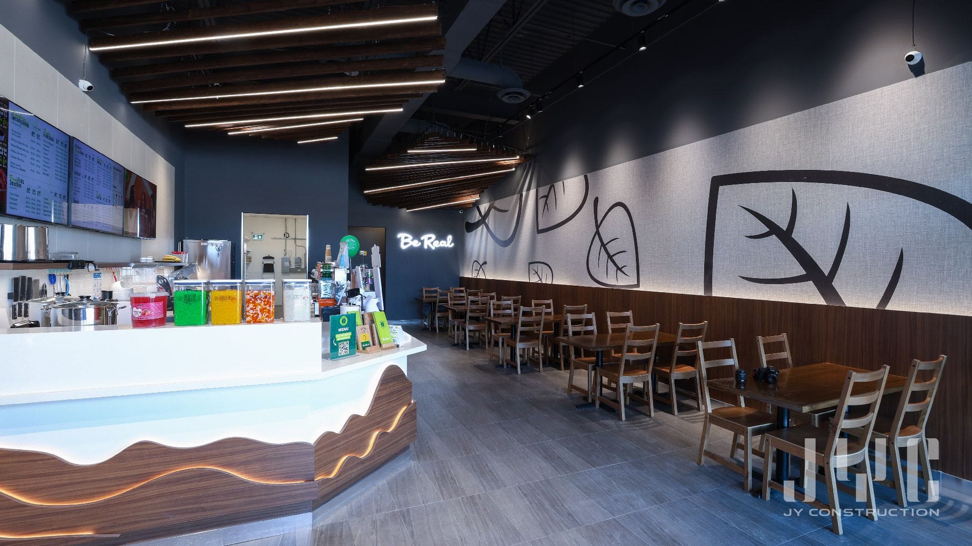 Aurora Milk Tea Shop Construction Design—REAL FRUIT BUBBLE TEA AURORA ...